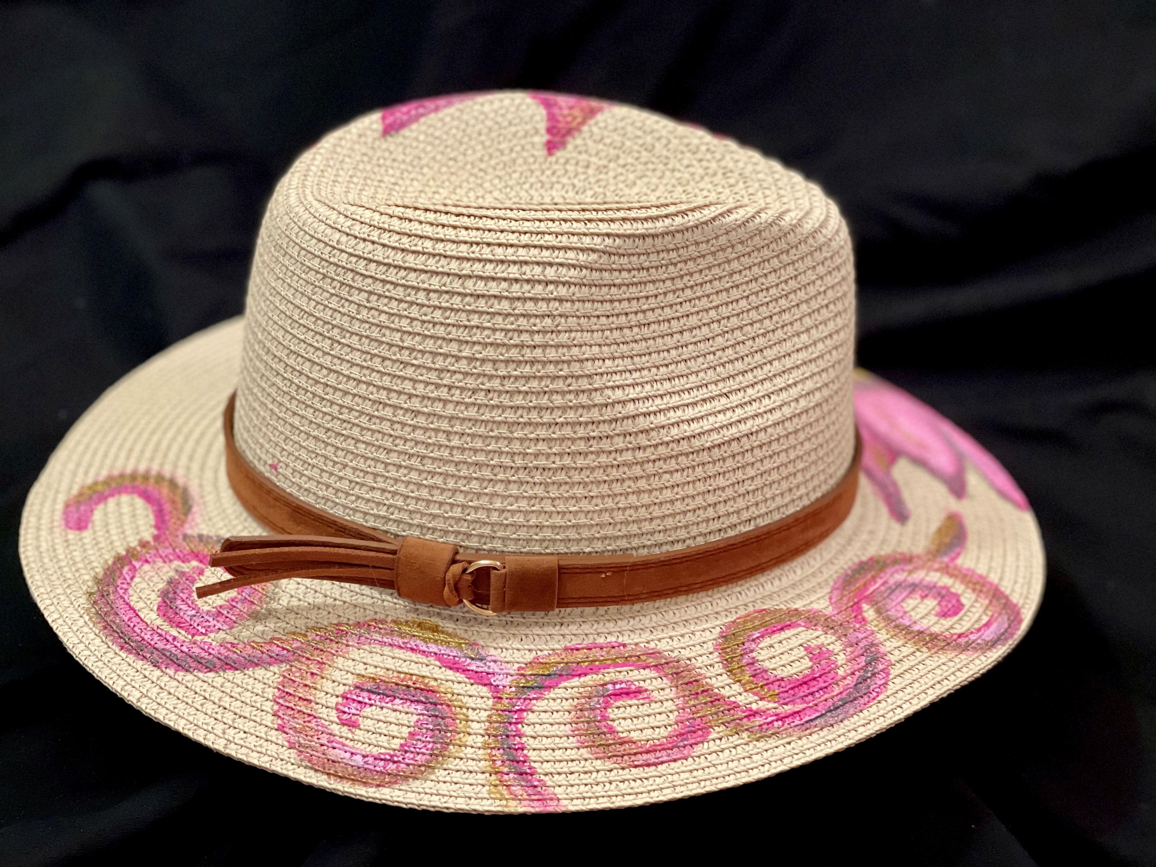 Straw Hat Painting Party with Rhonda Griffin – Paulk Vineyards